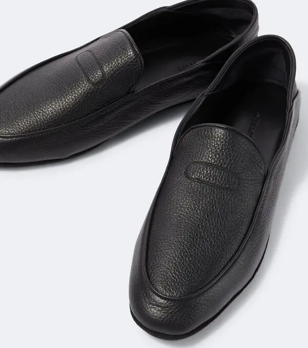 John Lobb Kingston Ii Leather Slip-on Shoes
