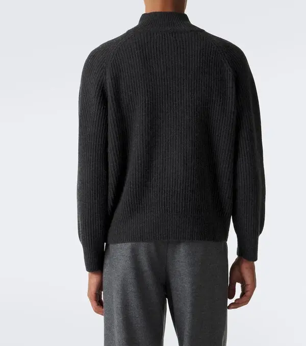 Le Kasha Ribbed-knit Cashmere Sweater