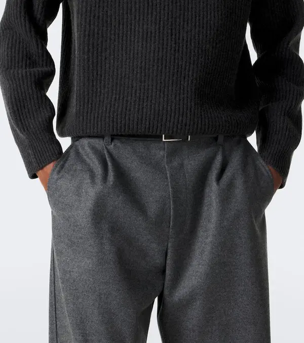Le Kasha Ribbed-knit Cashmere Sweater