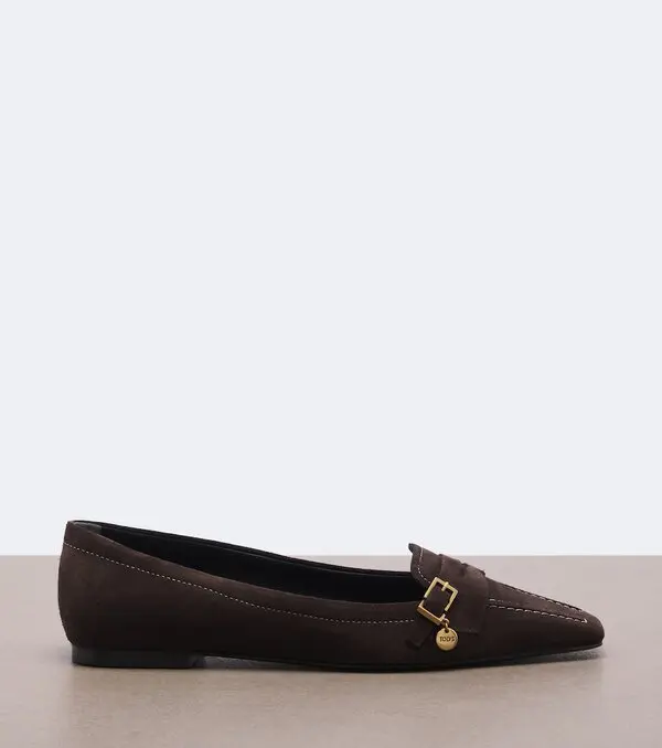 TOD'S Suede Ballet Flats