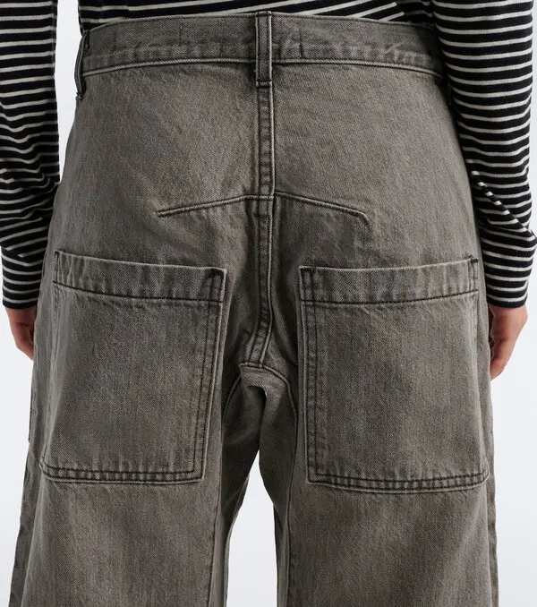 NILI LOTAN Shon Barrel-leg Jeans