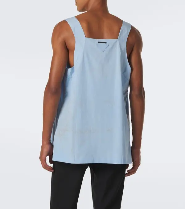 Prada Printed Cotton Top