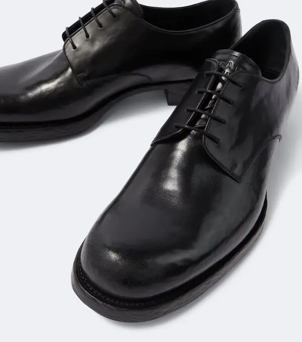 Prada Leather Derby Shoes