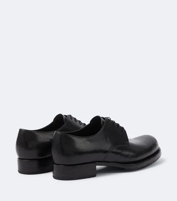 Prada Leather Derby Shoes