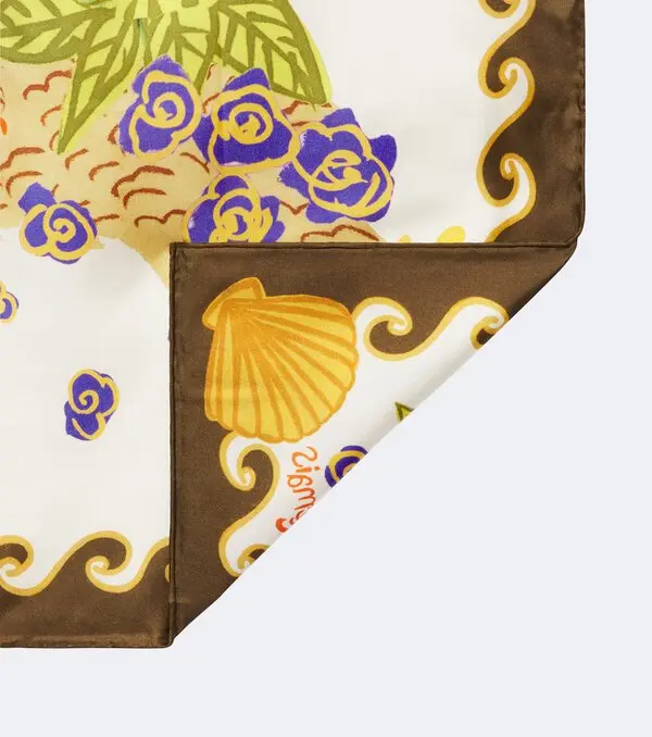 ALEMAIS Island Cove Silk Scarf
