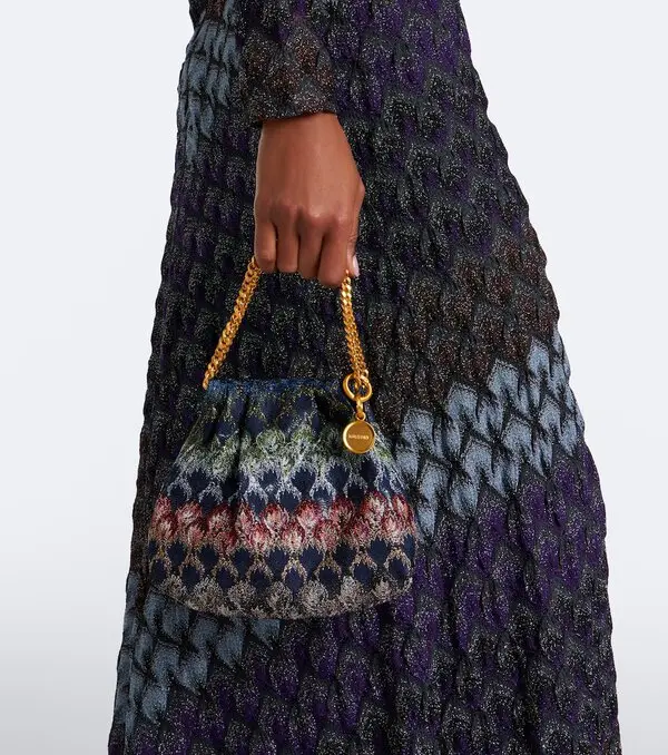Missoni Mini Lame Top-handle Bag