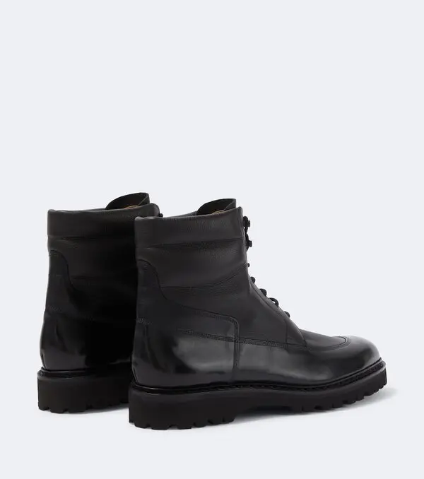 John Lobb Leather Lace-up Boots