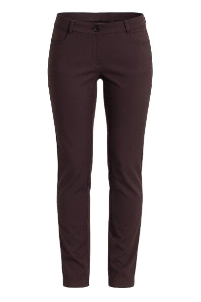 CONQUISTA Low Rise Trousers - Brown
