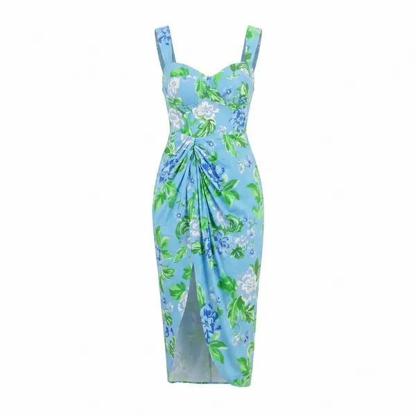 Yumi Kim Rica" Floral Print Midi Dress