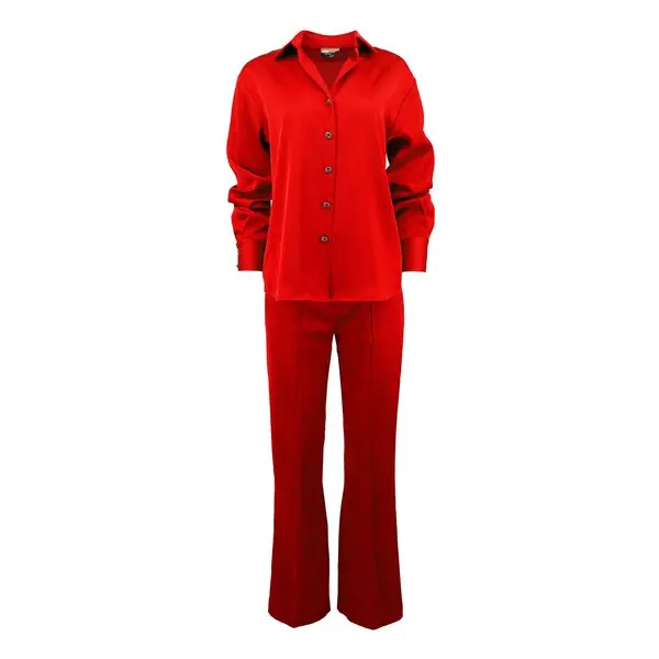 MAUI X LOLITA Stella Tailored Pants Set - Red