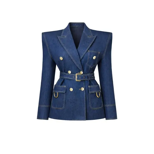 MAUI X LOLITA Deva Denim Box Blazer