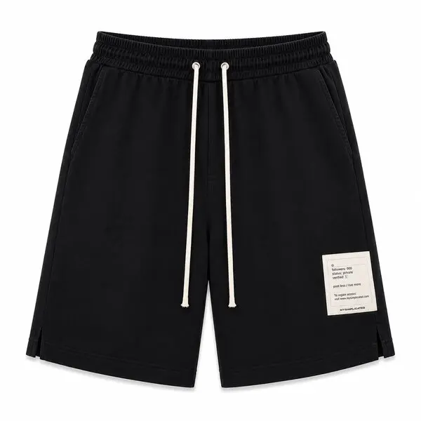 MYSIMPLICATED Oversized Cotton Bermuda Shorts