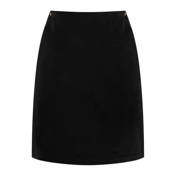 WHY MARY Velvet Classic A-line Mini Skirt