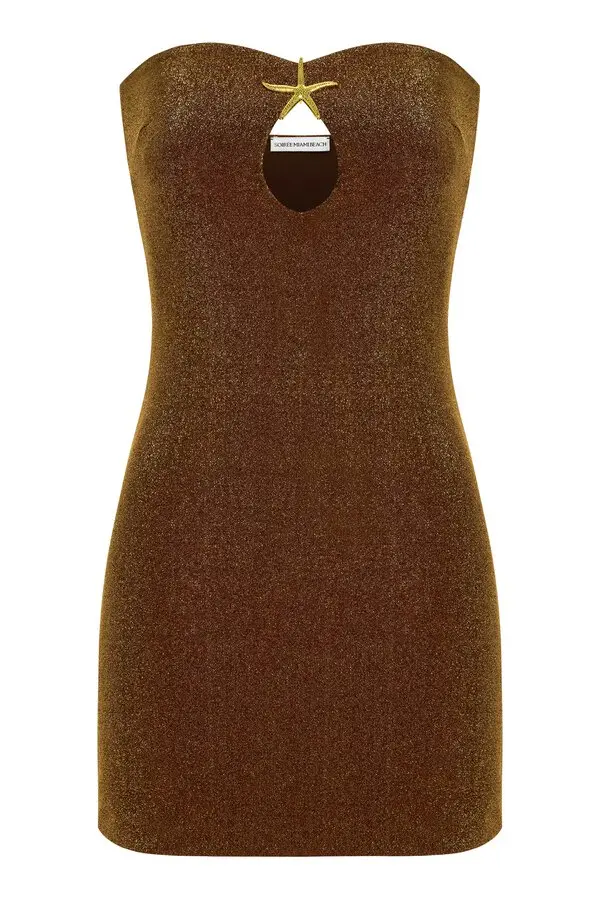 SOIRÉE MIAMI BEACH Sofia Dress - Brown