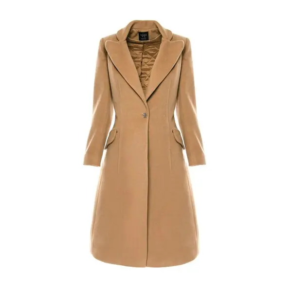 AVENUE N°29 Long Wool Blend Coat