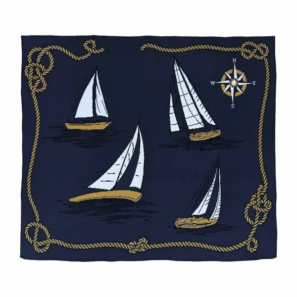 In2green Cotton Sustainable Knit Throw Blanket
