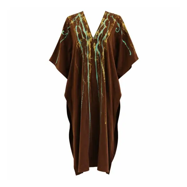 SANIYA KHAN Painted Caftan