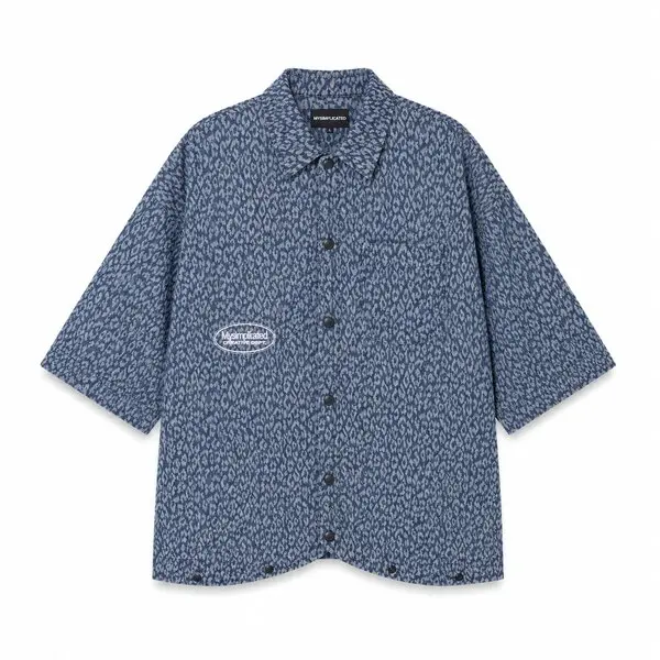 MYSIMPLICATED Leopard Print Short Sleeve Shirt