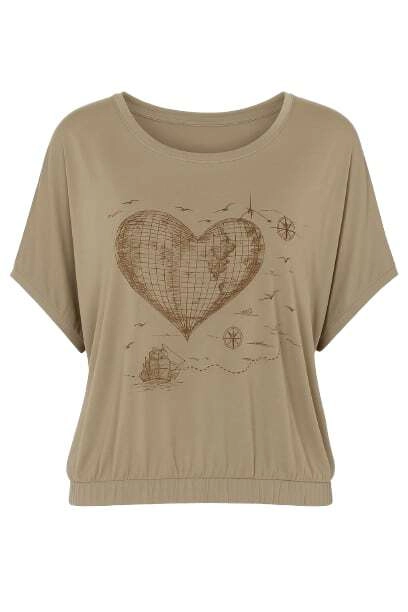 CONQUISTA Printed Micromodal Top