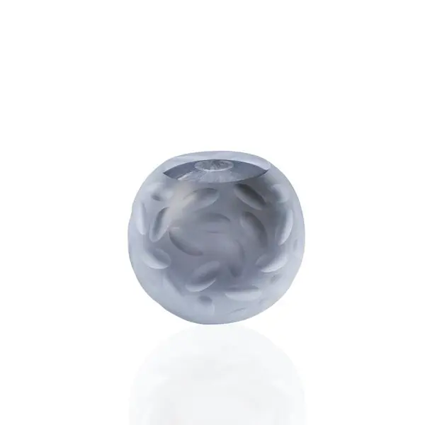 MARLETH Frosted Glass Sphere With Almond Texture