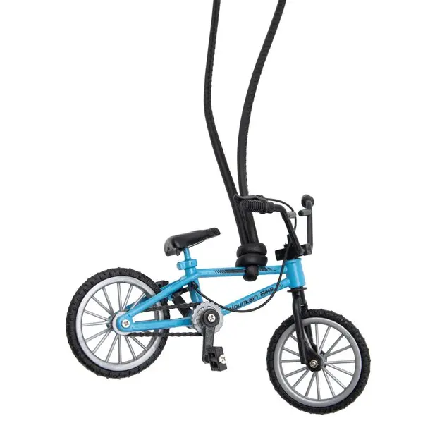 ABSURDE Bike Bag Charm With Leather Strap - Blue