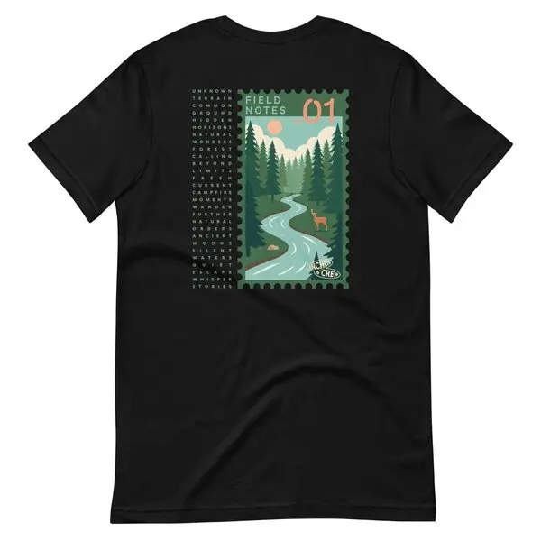 ANCHOR & CREW Organic Cotton T-shirt - Black