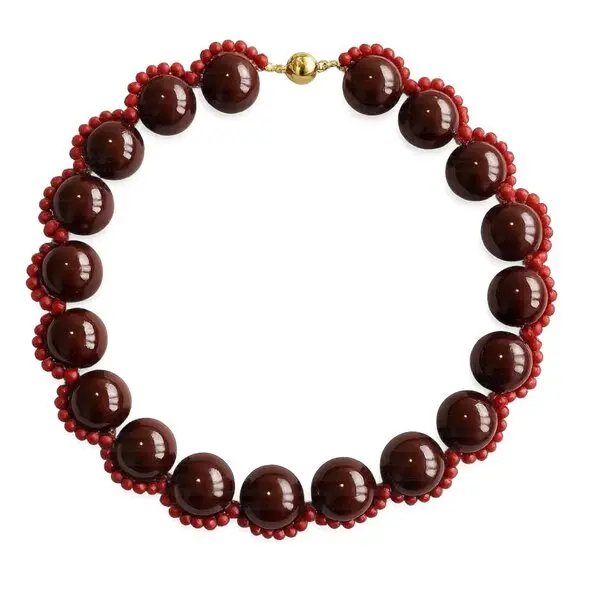 EYECONIC BY SAMAR AJRAM Vivian Maxi Beaded Necklace