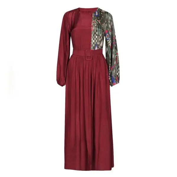 MAISON QALA The Epilogue Dress - Red
