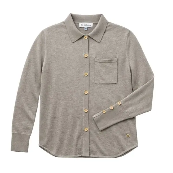 BEL CASHMERE Eloise Fine Knit Silk-cashmere Cardigan