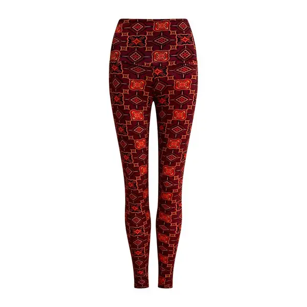 WHY MARY Casablanca Mosaic Printed Leggings