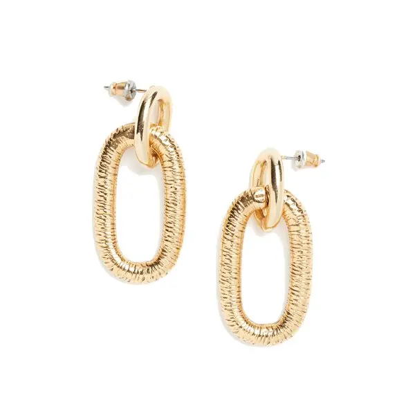 Lovard Bicycle Chunky Chain Link Earrings