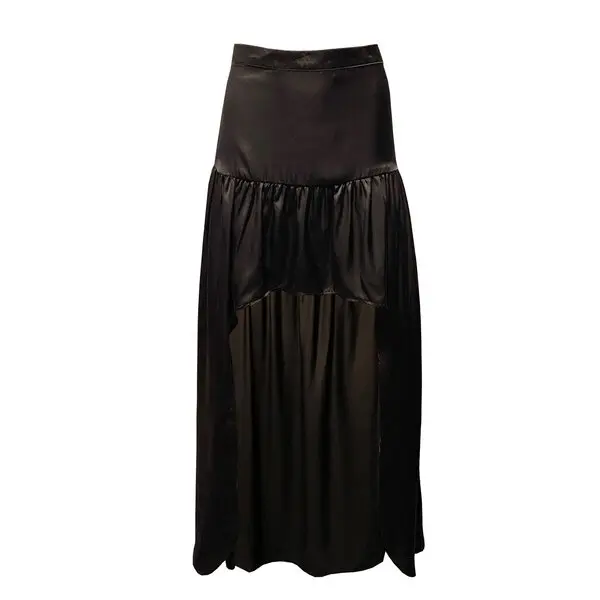TOUCH BY ADRIANA CAROLINA Silk Wrap Skirt