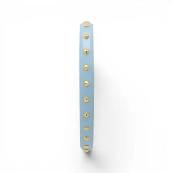 MICHAEL NASH JEWELRY Clementine Aqua Resin Studded Bangle