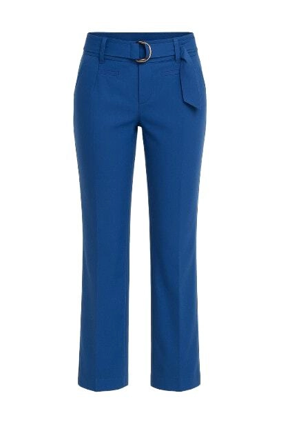 CONQUISTA Belted Straight Leg Pants