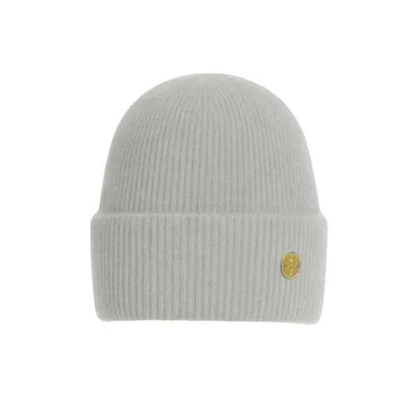 HORTONS ENGLAND Mohair Soft Beanie - Grey