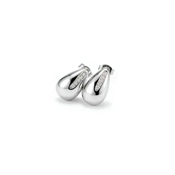 LEI & MAR CO. Lumi Drops Earrings - Silver