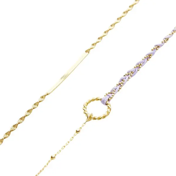 SPERO LONDON Braided Sterling Bracelet Set - Silver