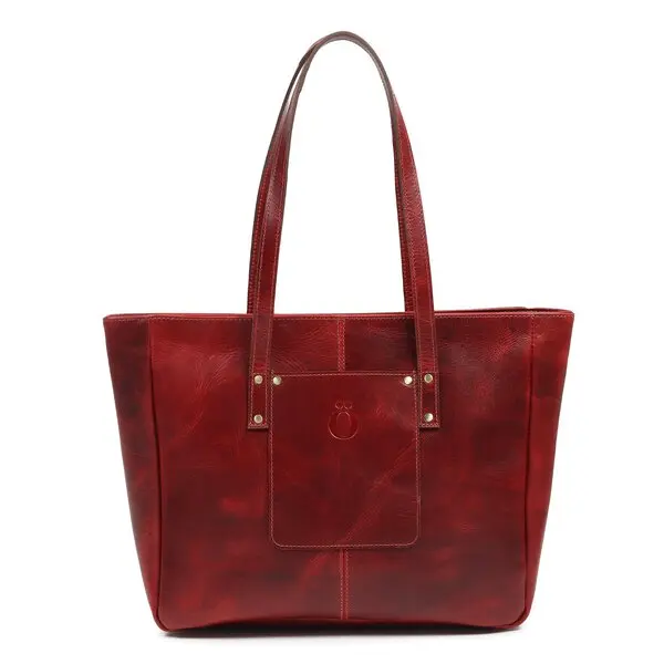 DÖTCH LEATHER Noir Rogue Tote Bag