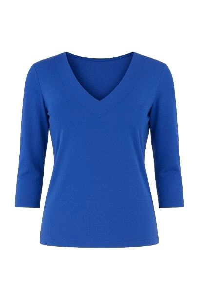 CONQUISTA V Neck Long Sleeve Top