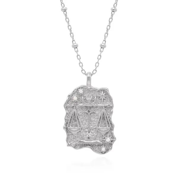 LUNA CHARLES Solara Libra Zodiac Necklace