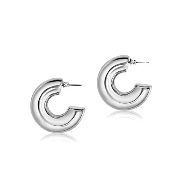 MICKEY'S GIRL Bold Hoop Earrings