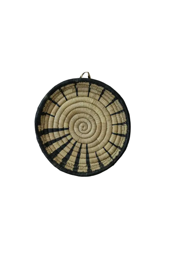 Botanical Boys Neutrals / Malawi Wall Basket Small Two