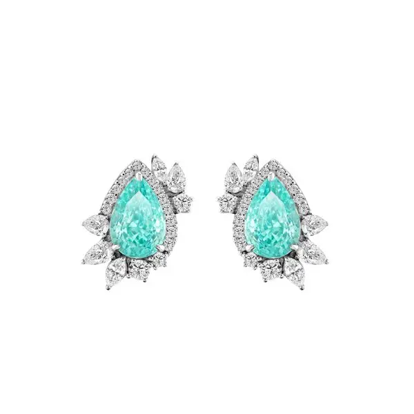 Arte Madrid Casa Real Marina Statet Earrings - Blue