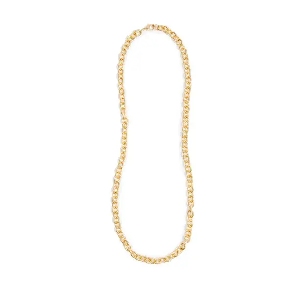 Lovard Belveled Small Loop Chain Necklace