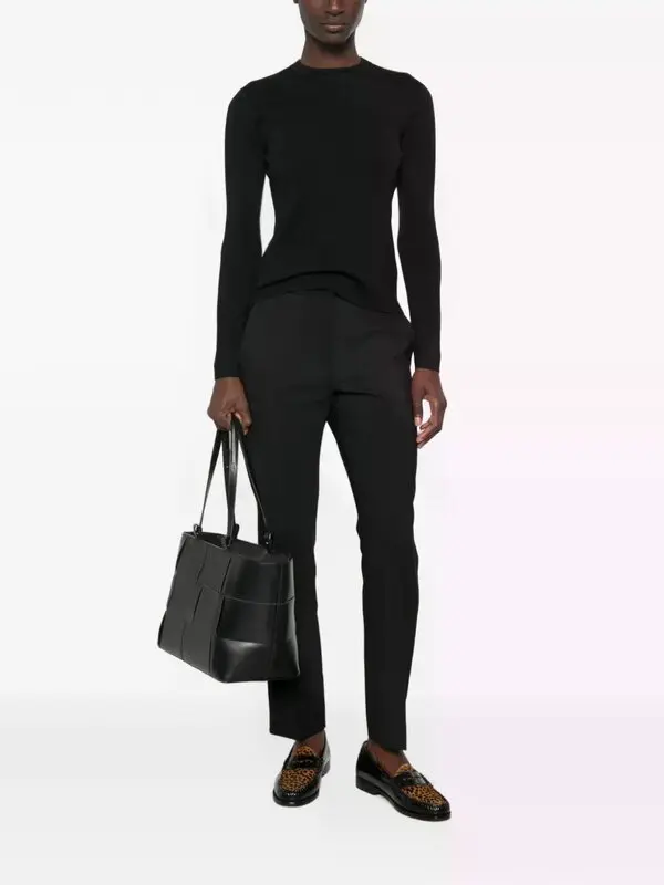 Max Mara Long-sleeve Wool Jumper - Black