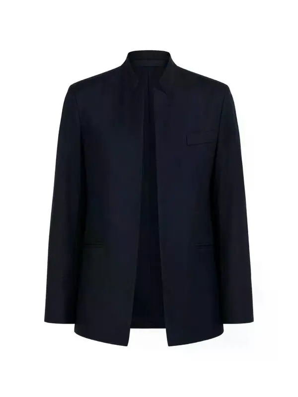 Dusan Mandarin-collar Loose-fit Blazer
