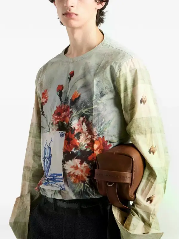 Prada Printed Cotton Shirt