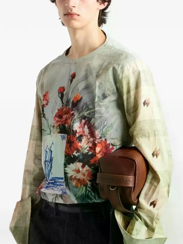 Prada Printed Cotton Shirt