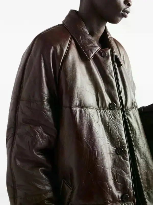 Prada Padded Nappa Leather Coat