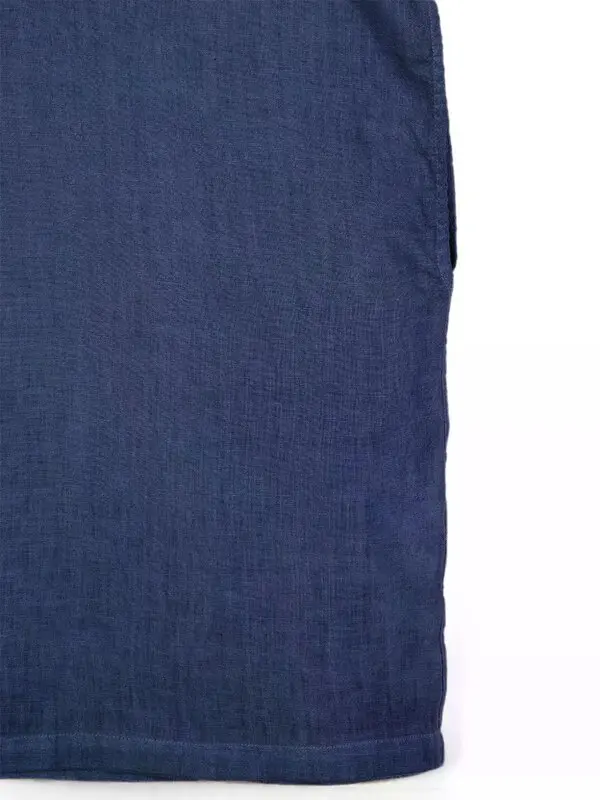 120% Lino Linen Short-sleeve Shirt